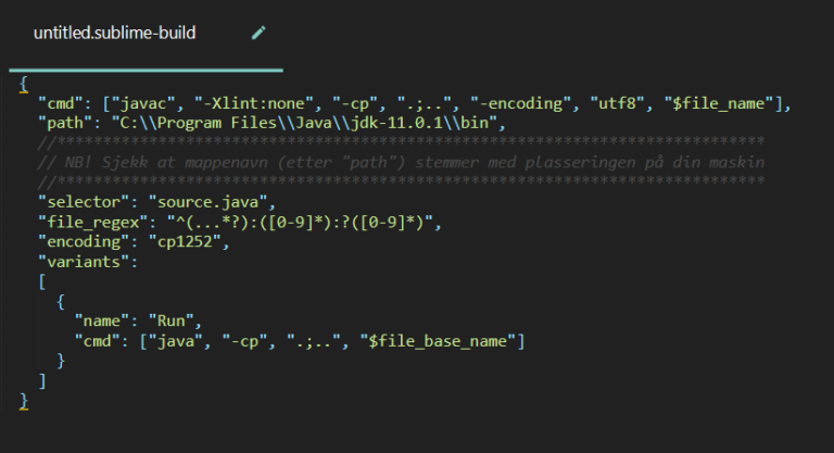 Komme i gang med Java – Progitek