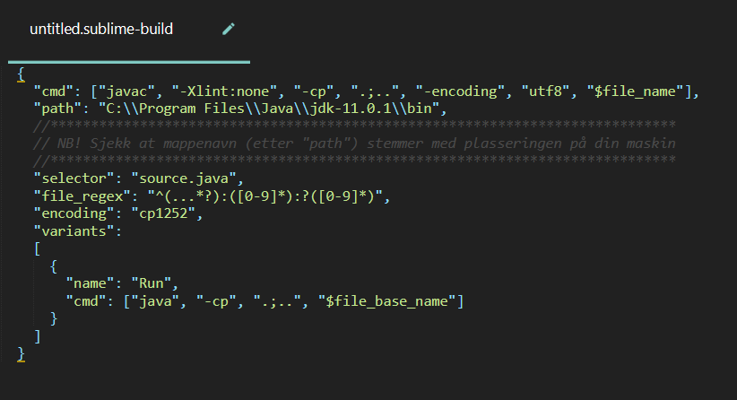Komme i gang med Java – Progitek